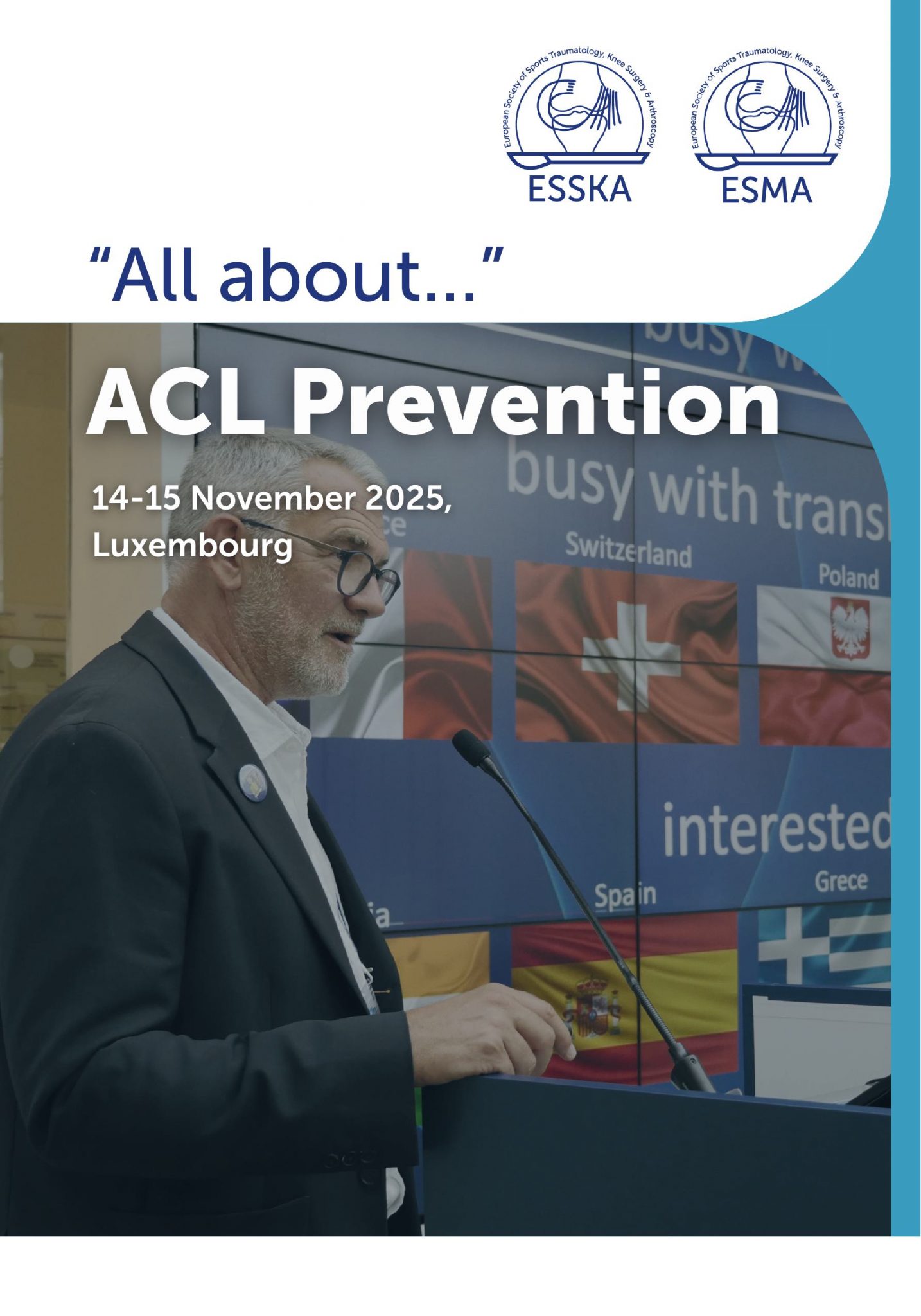 “All about…” ACL Prevention | 14. bis 15. November, Luxembourg – GOTS